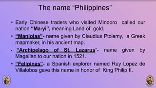 Intro to Philippines Tourism | PPTX