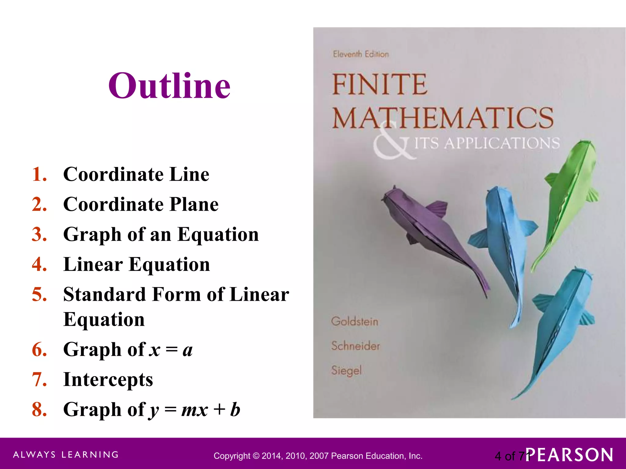 Chapter 1 linear equations and straight lines | PPTX
