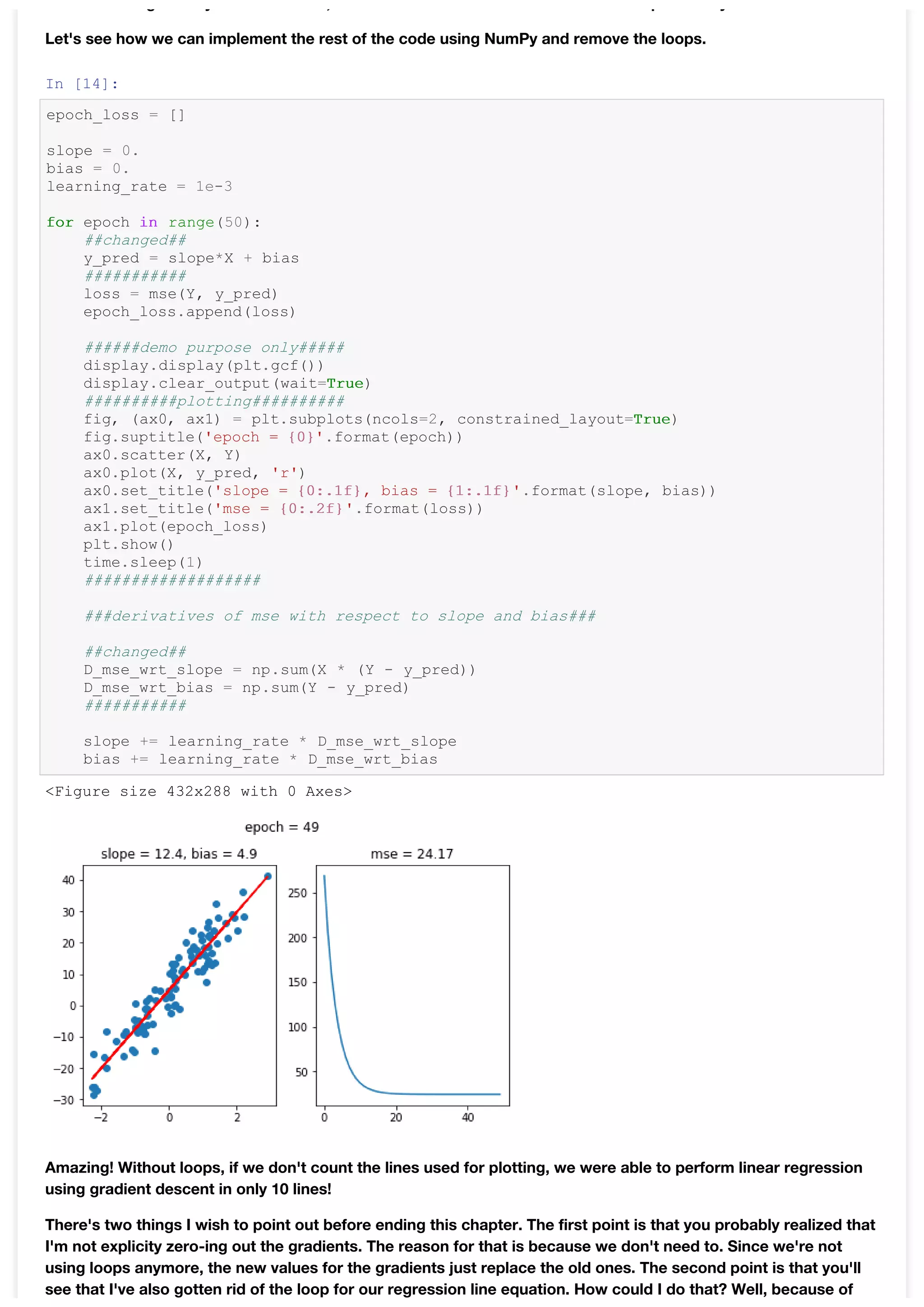 Chapter 1: Linear Regression | PDF