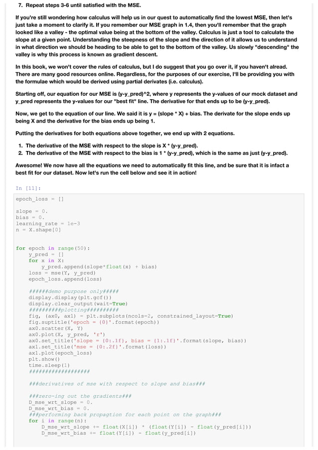 Chapter 1: Linear Regression | PDF