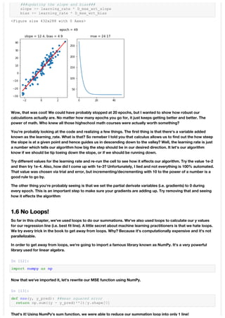 Chapter 1: Linear Regression | PDF