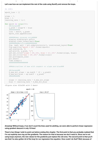 Chapter 1: Linear Regression | PDF