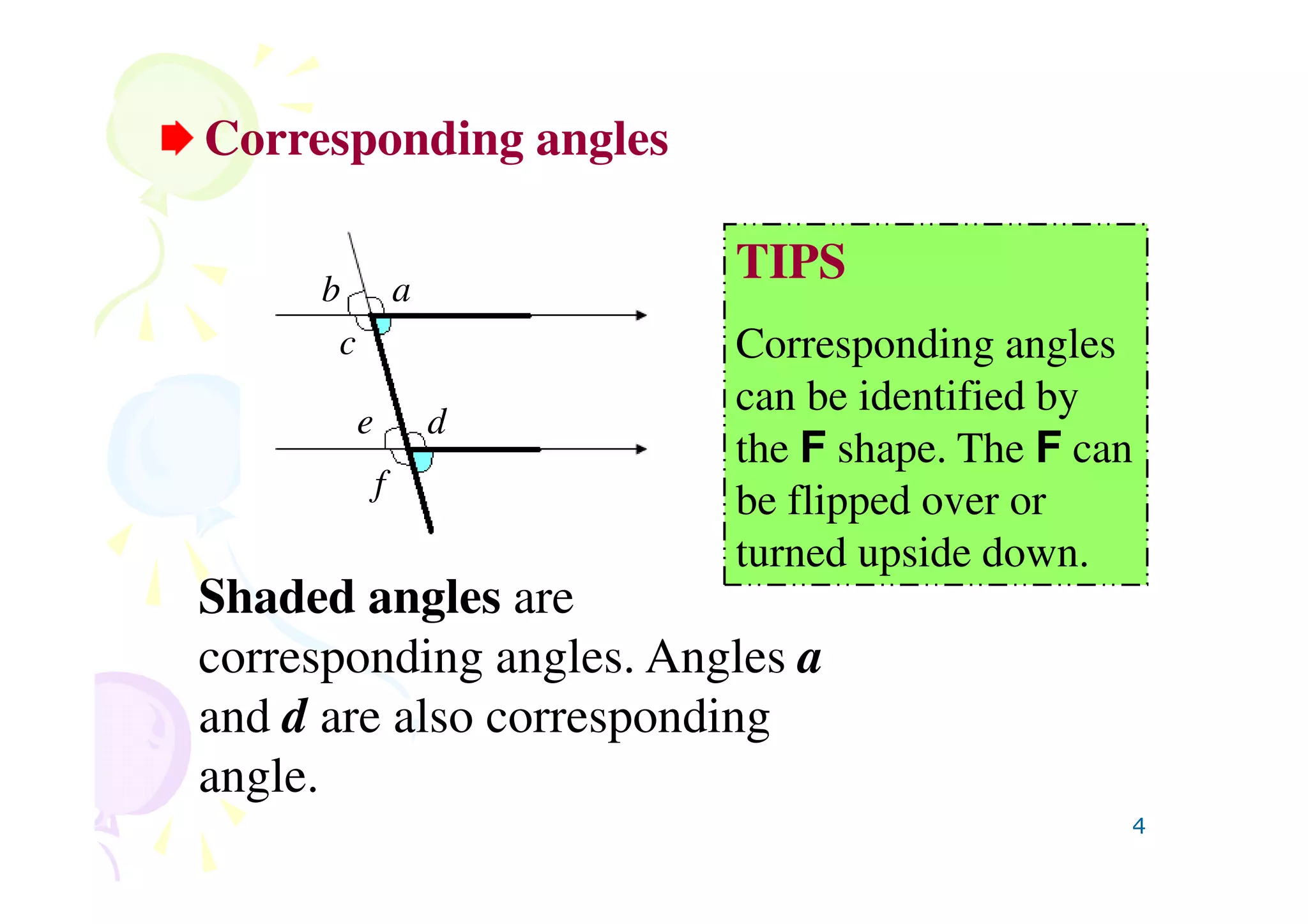 Chapter 1 lines and angles ii [compatibility mode] | PDF