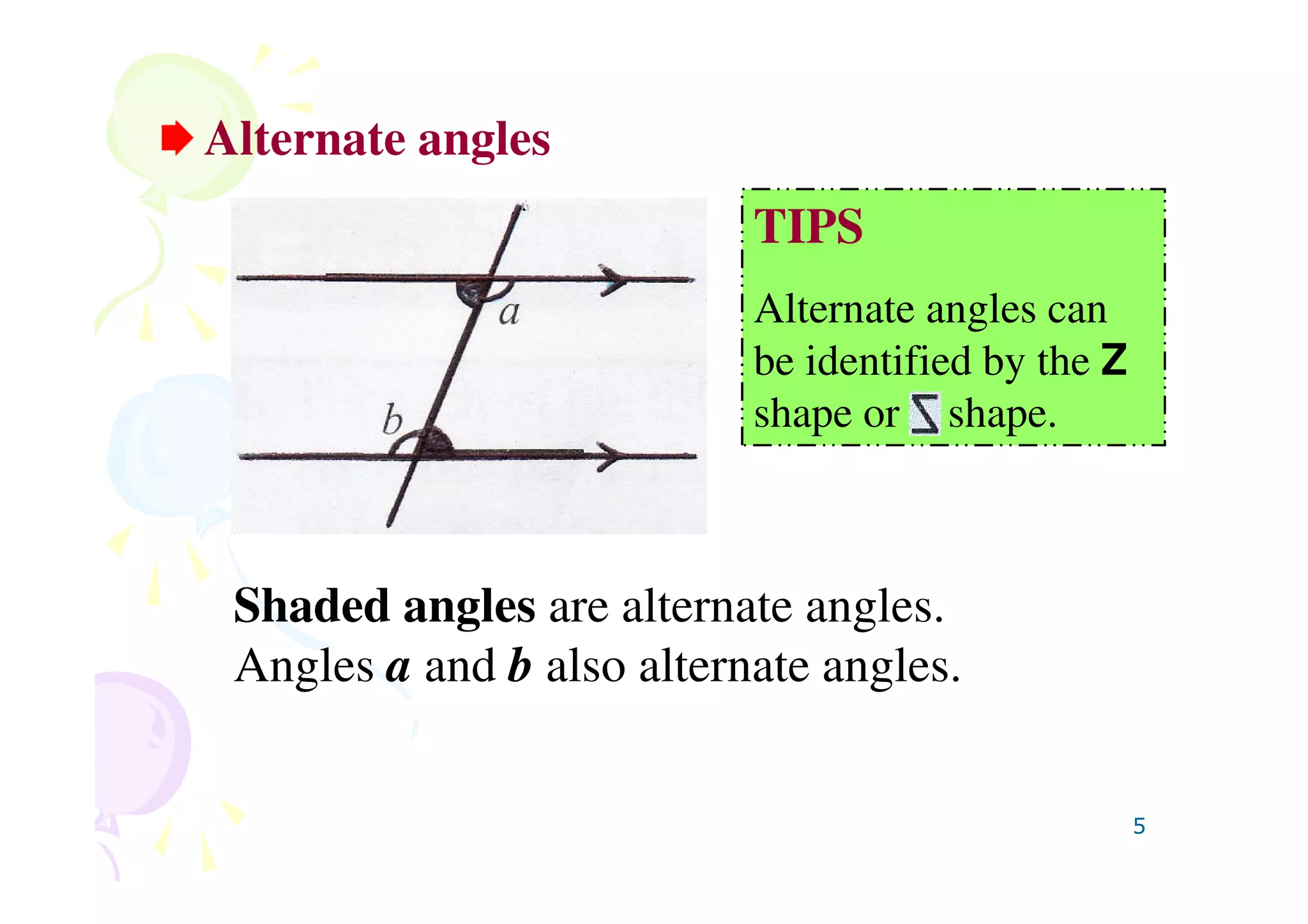Chapter 1 lines and angles ii [compatibility mode] | PDF
