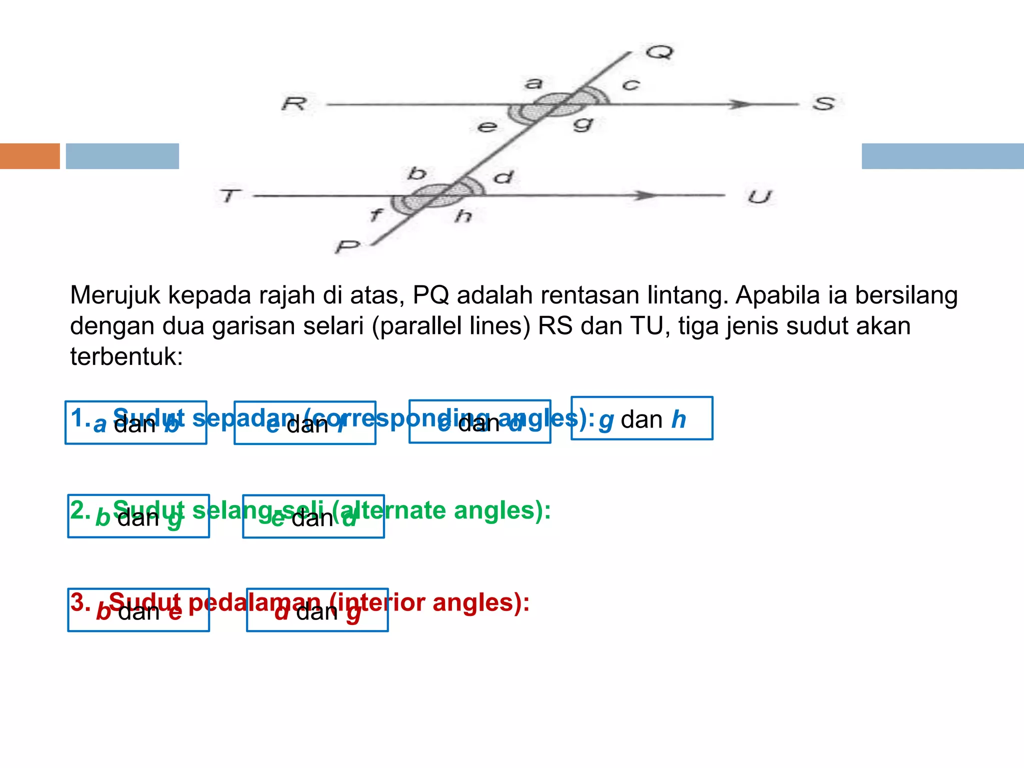 Chapter 1 lines & angles | PPTX