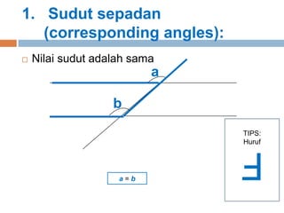 Chapter 1 lines & angles | PPTX