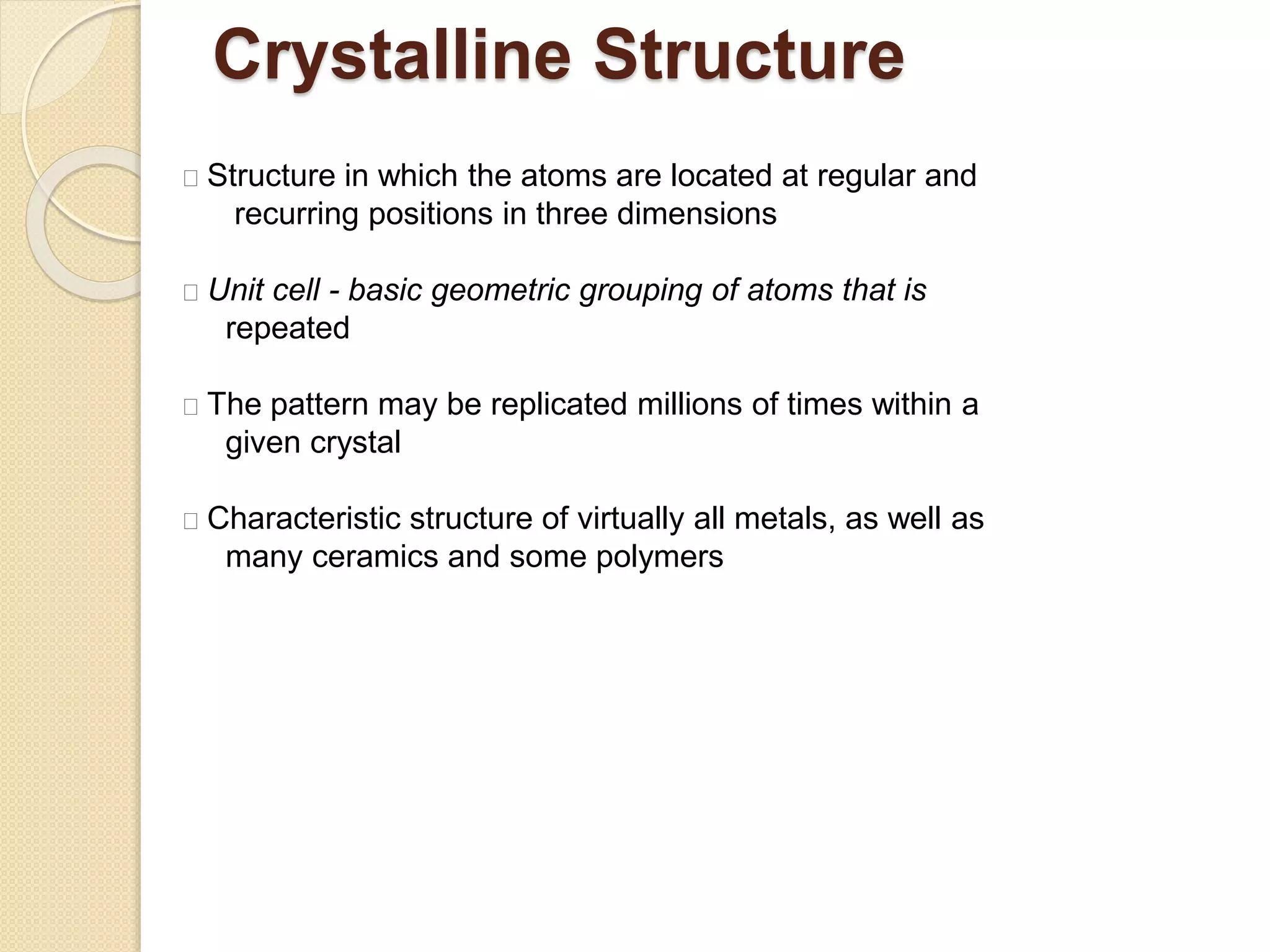 Chapter1 material structure and binary alloy system | PPTX