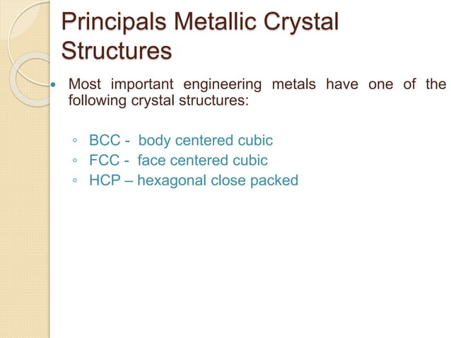 Chapter1 material structure and binary alloy system | PPTX