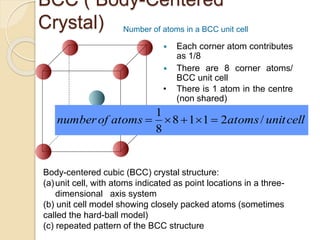 Chapter1 material structure and binary alloy system | PPTX
