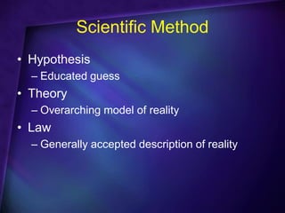 Chapter 1: Matter and Energy | PDF