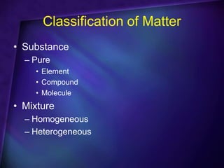 Chapter 1: Matter and Energy | PDF