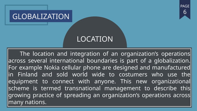 Chapter 1 Meaning of Globalization and Overview | PPT