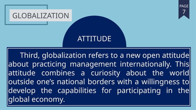 Chapter 1 Meaning of Globalization and Overview | PPT