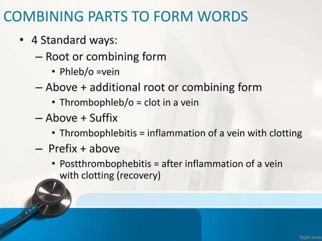 Chapter 1 medical terminology | PPTX