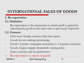 Chapter 1 modes of international trade transactions | PPT