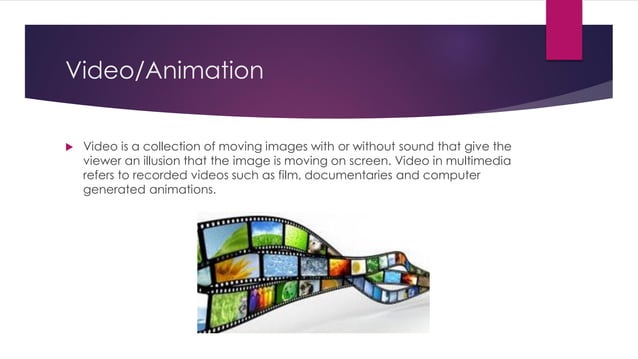 Chapter 1 - Multimedia Fundamentals | PDF | Computer Animation | Computer Software and Applications