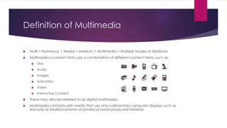 Chapter 1 - Multimedia Fundamentals | PDF
