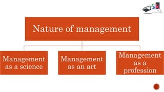 Chapter 1 nature significance of management | PPTX