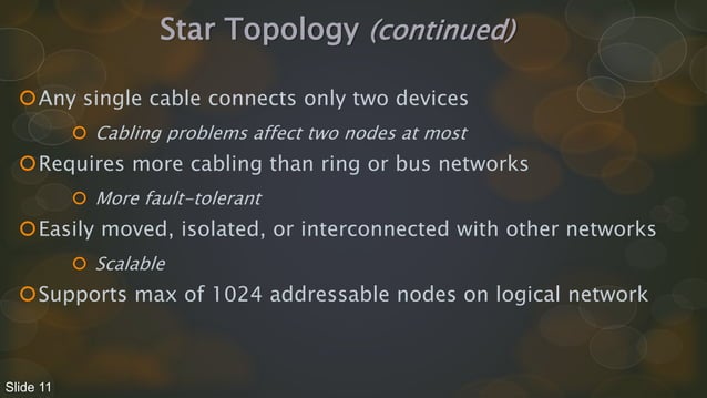 Chapter 1 - Network Topologies.pptx | Computer Networking | Computing
