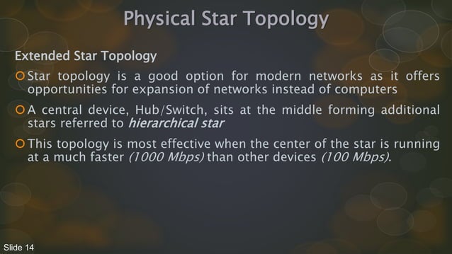 Chapter 1 - Network Topologies.pptx | Computer Networking | Computing