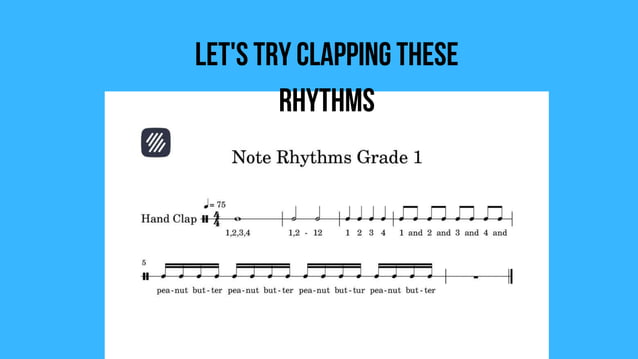 Grade 1 Music Theory Chapter 1- Note Values & Rhythms.pptx