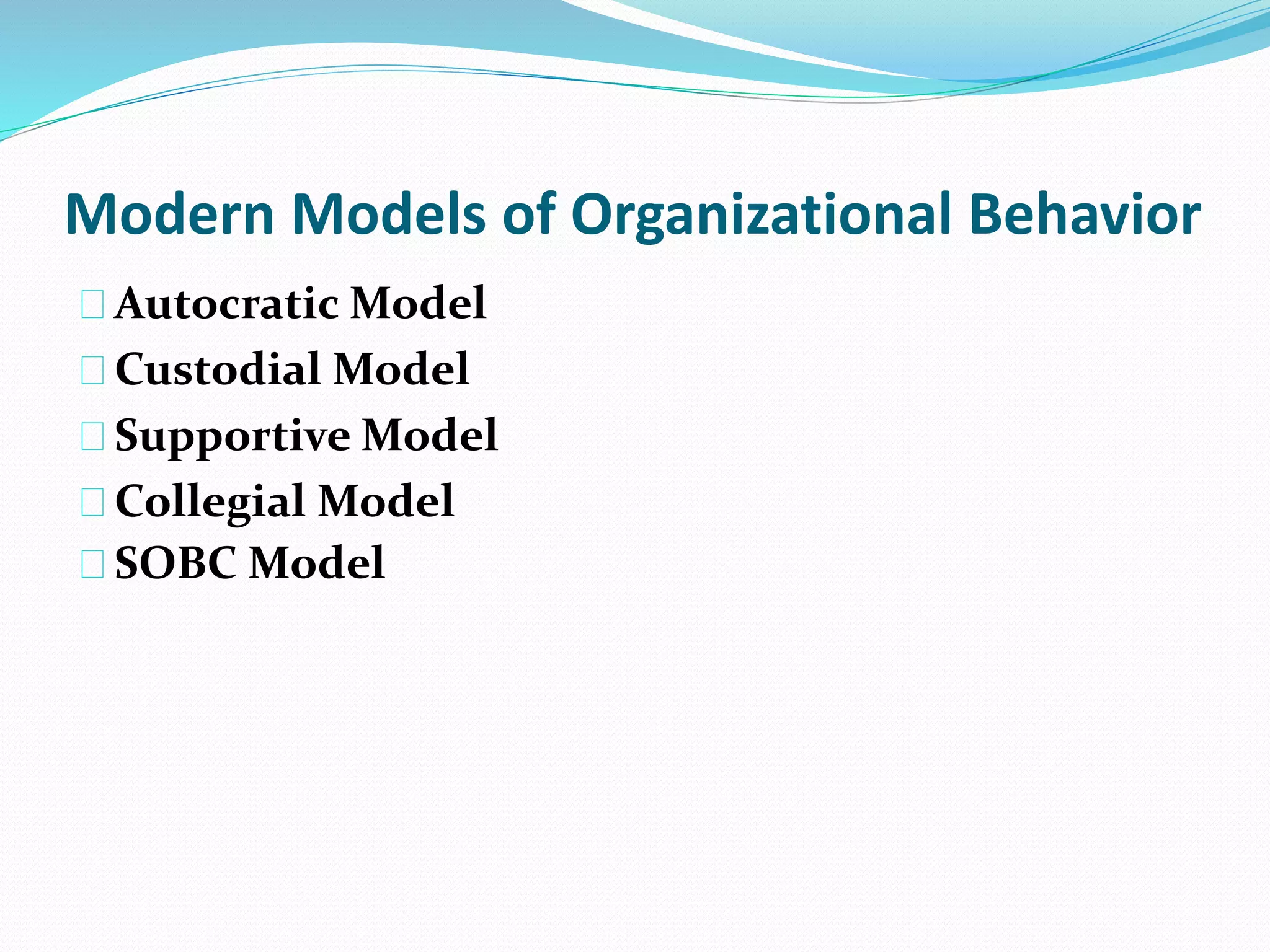 Chapter 1 Organizational Behaviour | PPTX