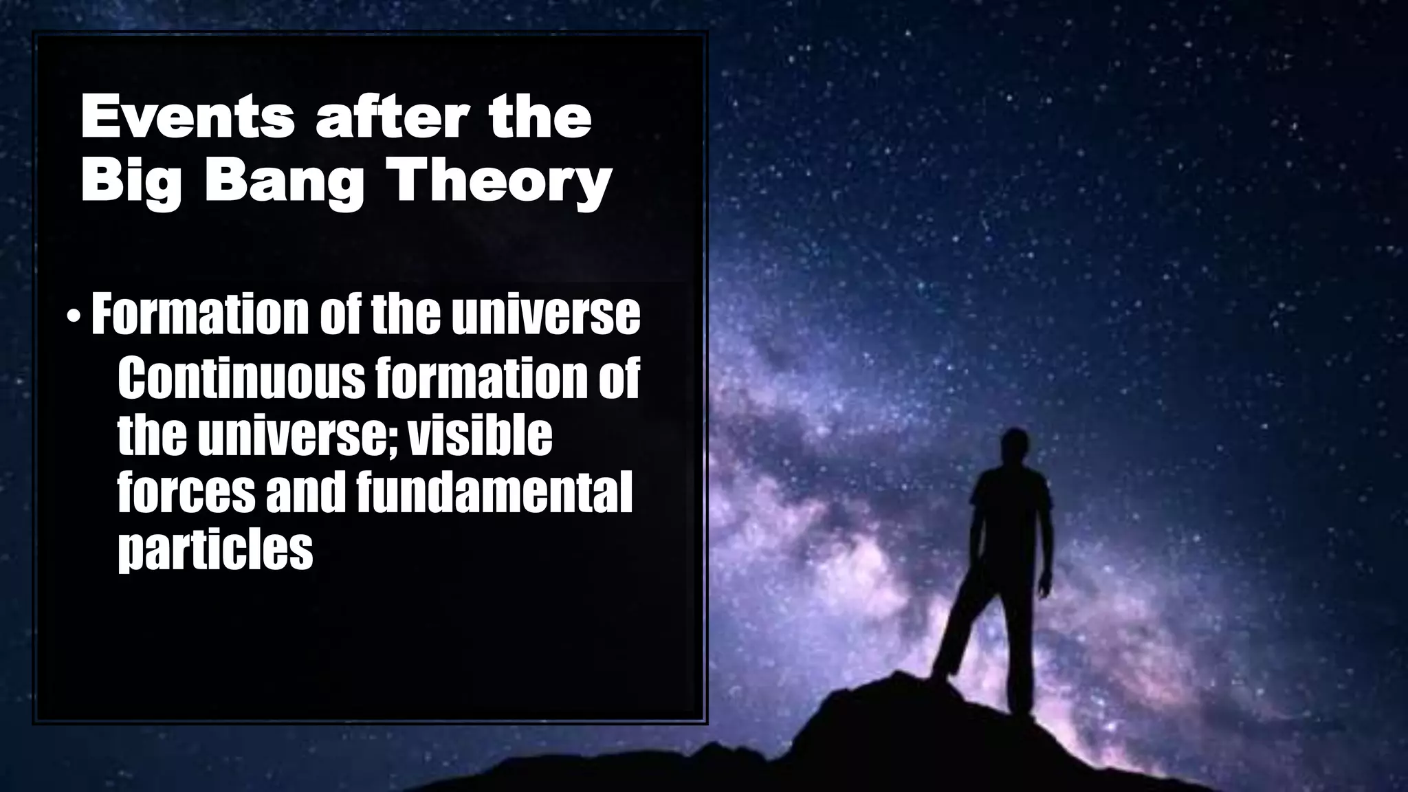 Origin of the Universe and the Solar System | PPTX