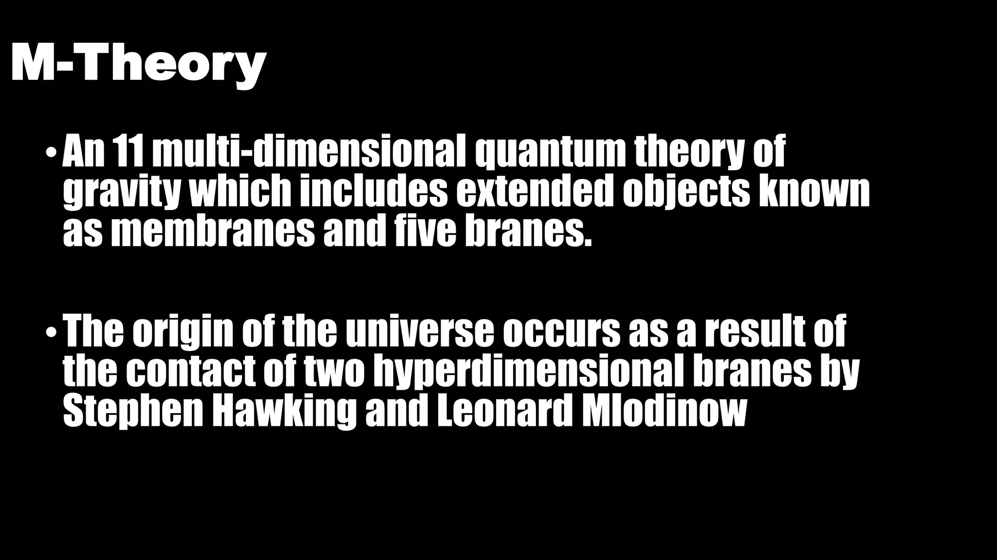 Chapter 1 origin of the universe | PPTX