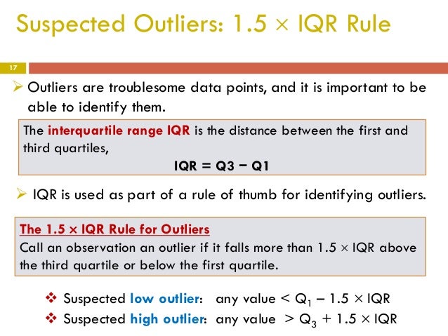 Describing Distributions with Numbers