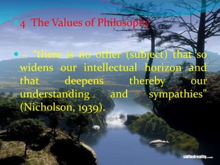 Chapter 1 philosophy and logic | PPTX
