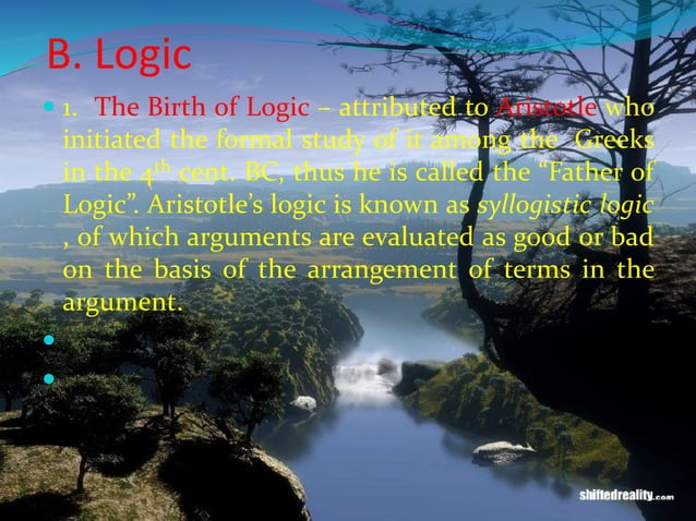Chapter 1 philosophy and logic | PPT