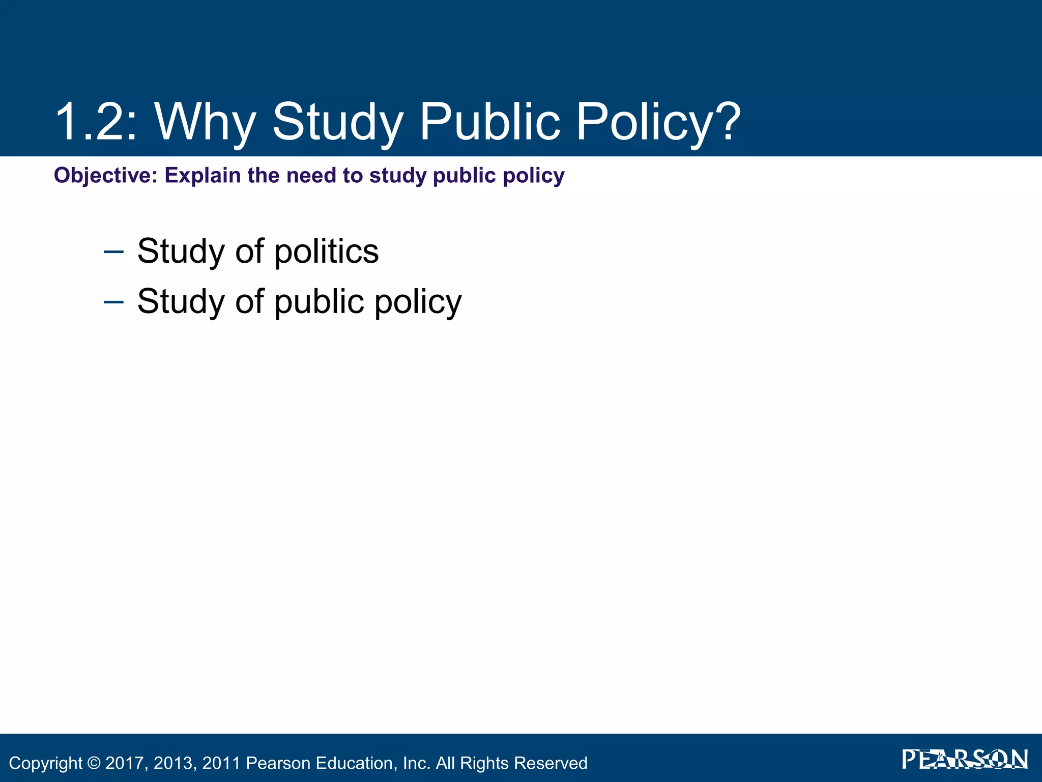 Chapter 1 policy analysis (Pols 3346-D82) | PPT