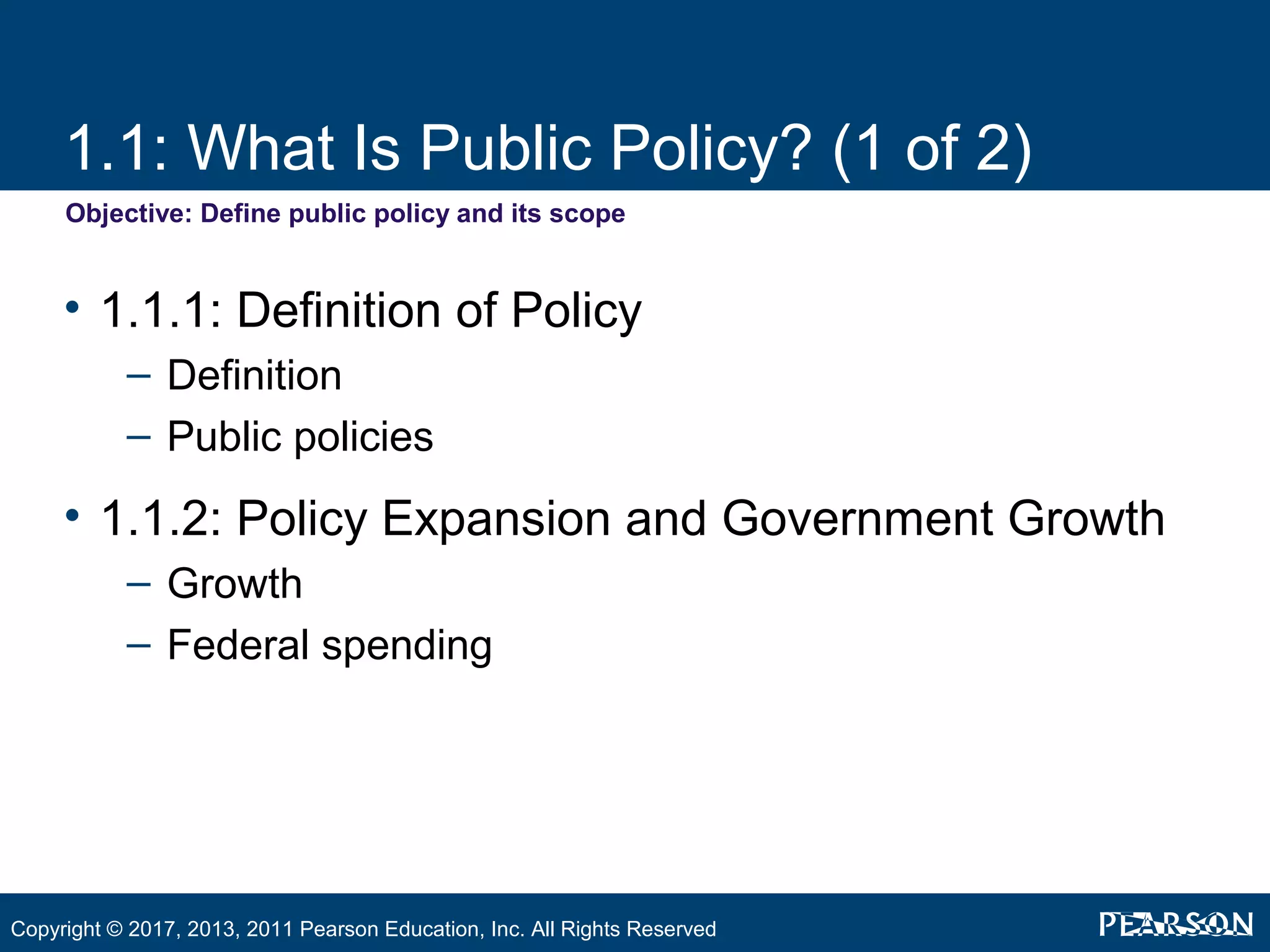 Chapter 1 policy analysis (Pols 3346-D82) | PPT