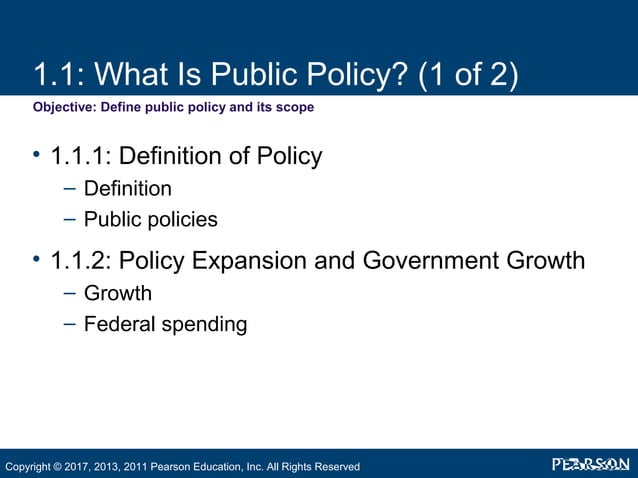 Chapter 1 policy analysis (Pols 3346-D82) | PPT