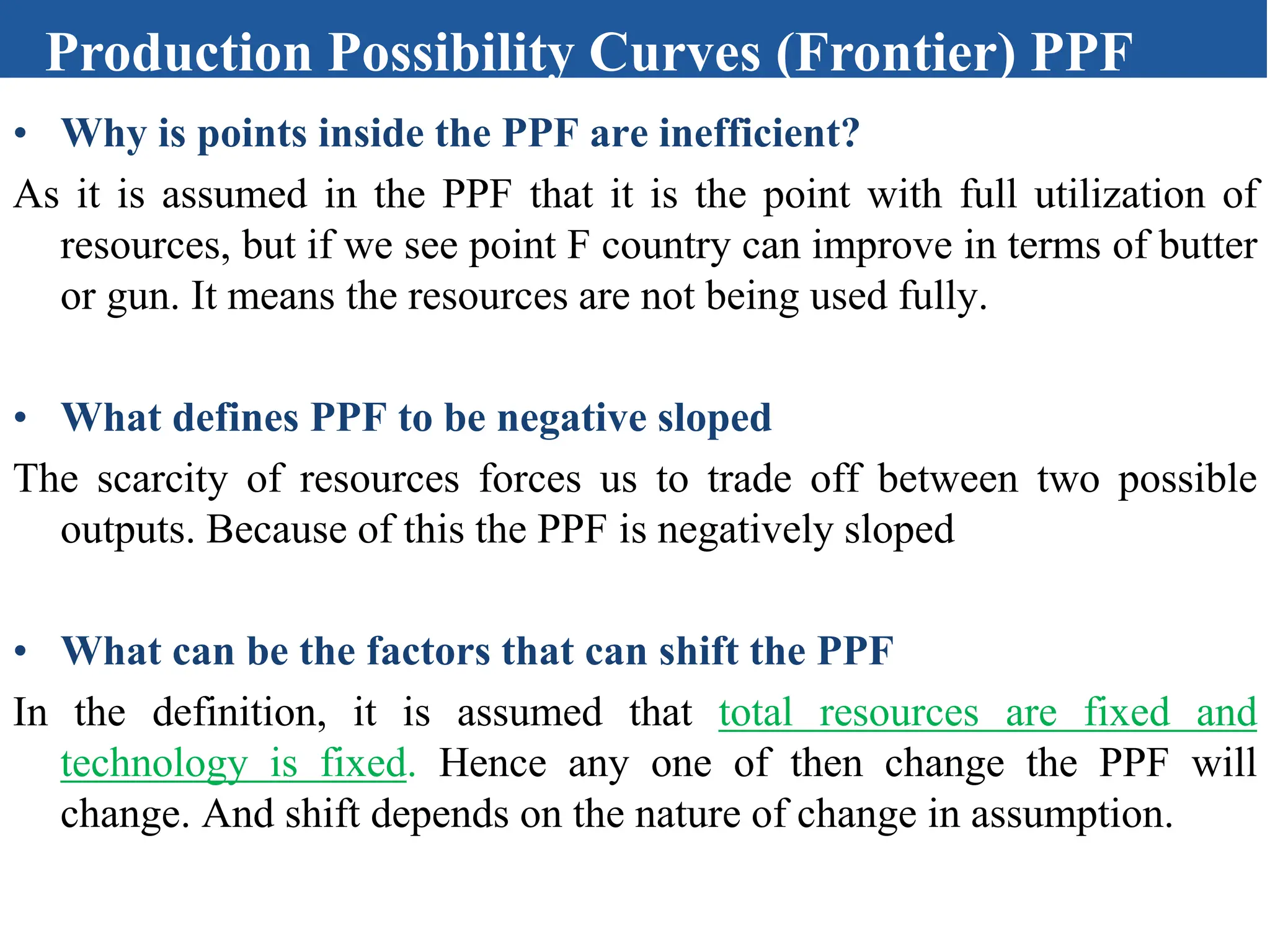 Chapter 1- Production Possibility Frontier.pptx