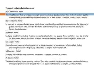 Chapter 1 profile of tourism and hospitality | PPT