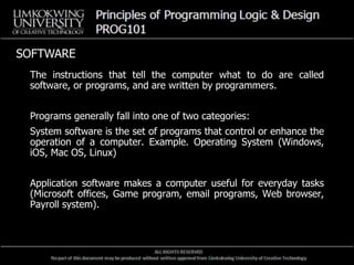 Chapter 1 - Prog101.ppt | Free Download