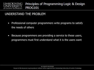 Chapter 1 - Prog101.ppt | Free Download