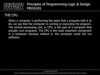 Chapter 1 - Prog101.ppt | Free Download