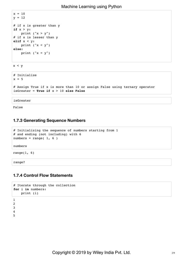 Chapter 1 python basics | PDF