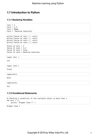 Chapter 1 python basics | PDF