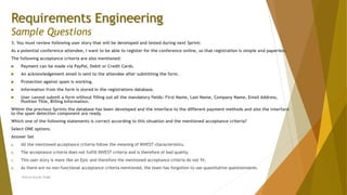 Chapter 1 - Requirement Engineering | PPTX