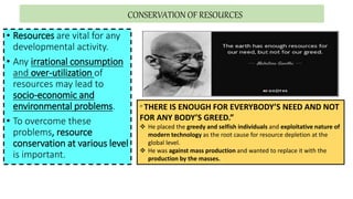 Chapter 1 for class x Geography- Resource and development | PPTX