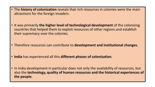 Chapter 1 for class x Geography- Resource and development | PPTX