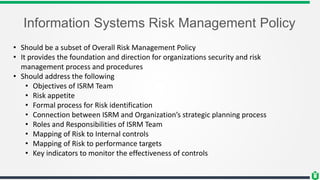 CISSP Chapter 1 Risk Management | PPTX | Information and Network ...