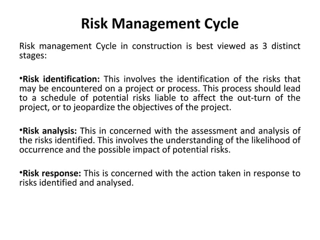 Chapter 1 risk management (3) | PPT