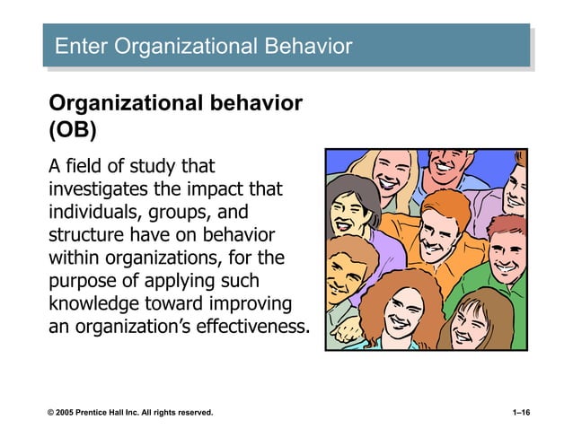 Organizational Behavior for talent mapping | PPT
