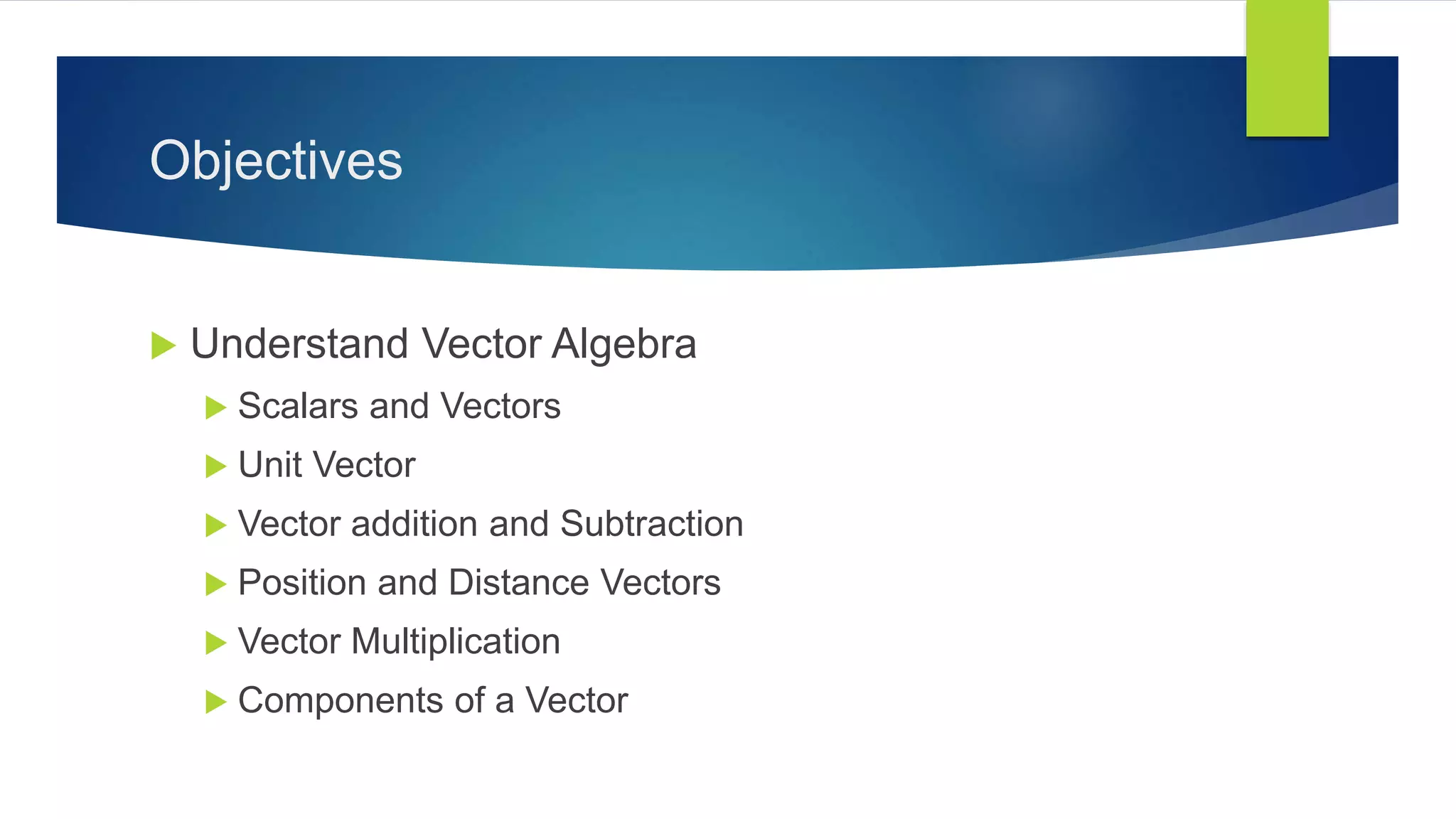 Scalars and Vectors | PPT | Free Download