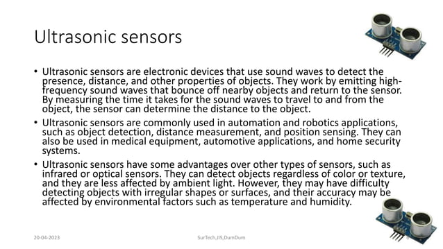 SENSORS | PPTX