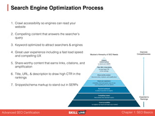 Chapter 1: SEO Basics | PDF | Search | Internet